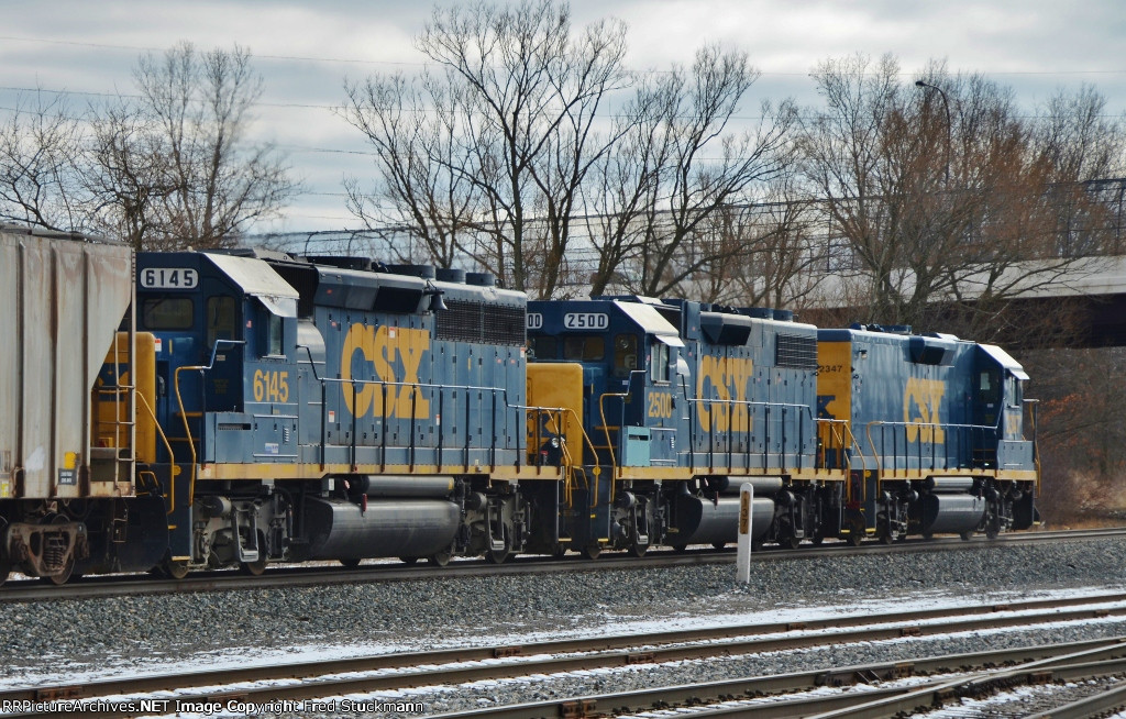 CSX 6145, 2500 & 2347